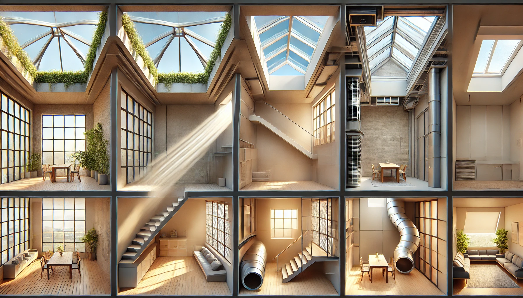 Tipos de Lucernarios: ¿Cuál es el Ideal para tu Espacio? - Lucernarios